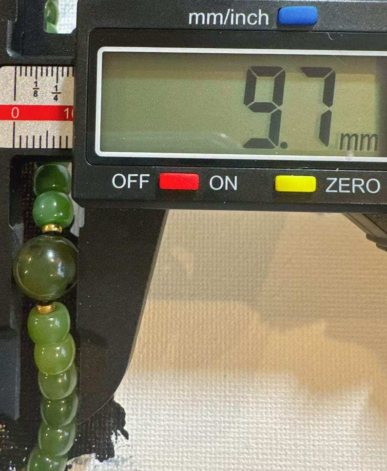 Certified Natural Green Nephrite Jade Necklace or Bracelet Natural ...
