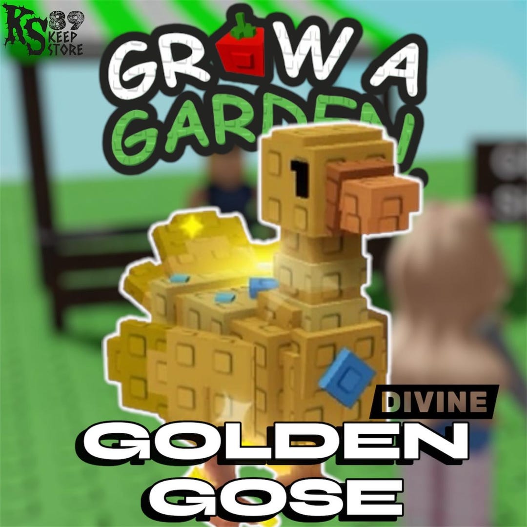 Golden Goose - Roblox - Grow A Garden - Mutated - Fast Delivery - Etsy