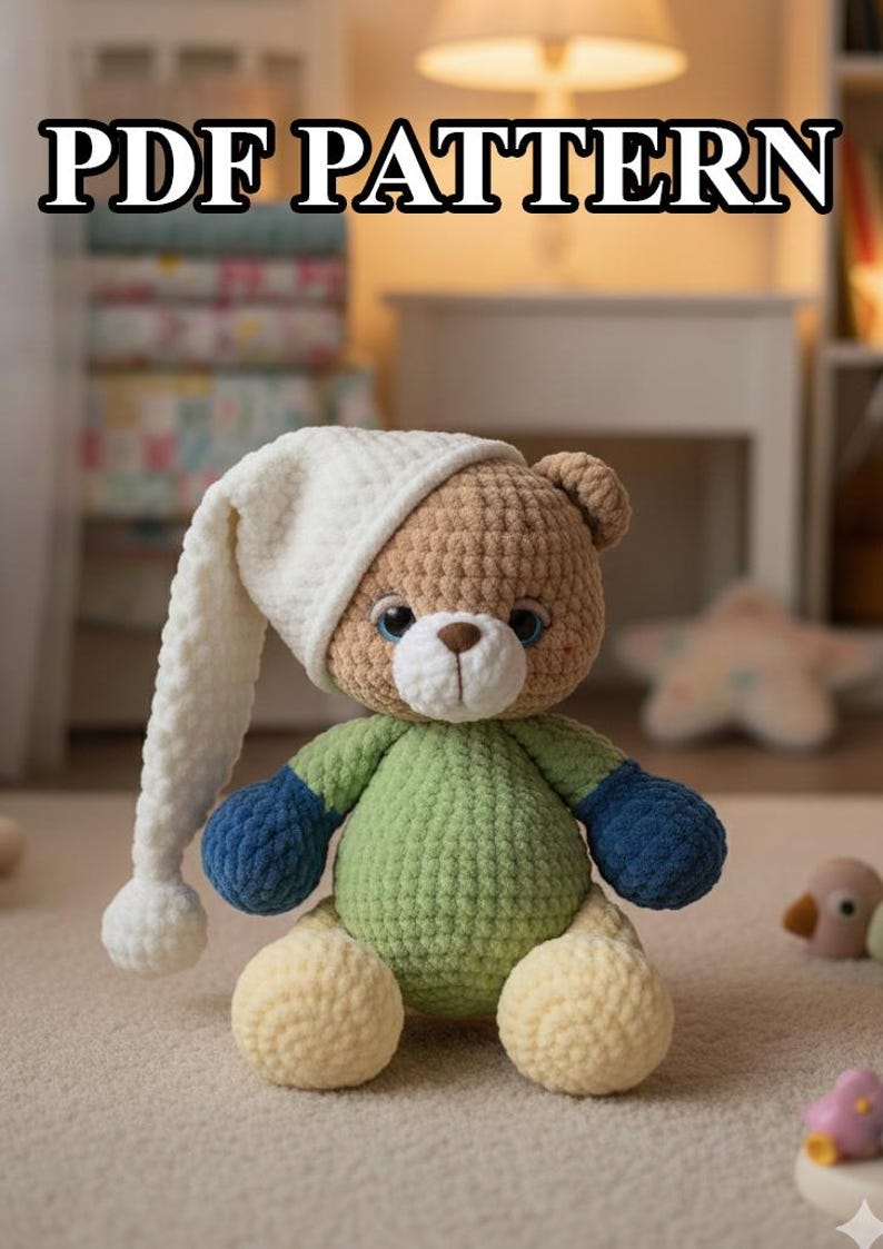 Teddy Bear Amigurumi Crochet Pattern: Plush Toy (PDF Pattern) - Etsy