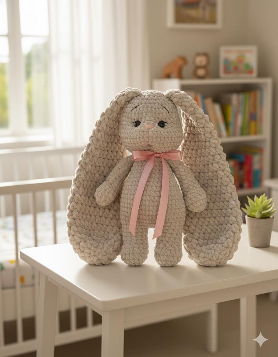 Crochet PATTERN: Alice the Flemish Giant Rabbit - Amigurumi Tutorial - Etsy