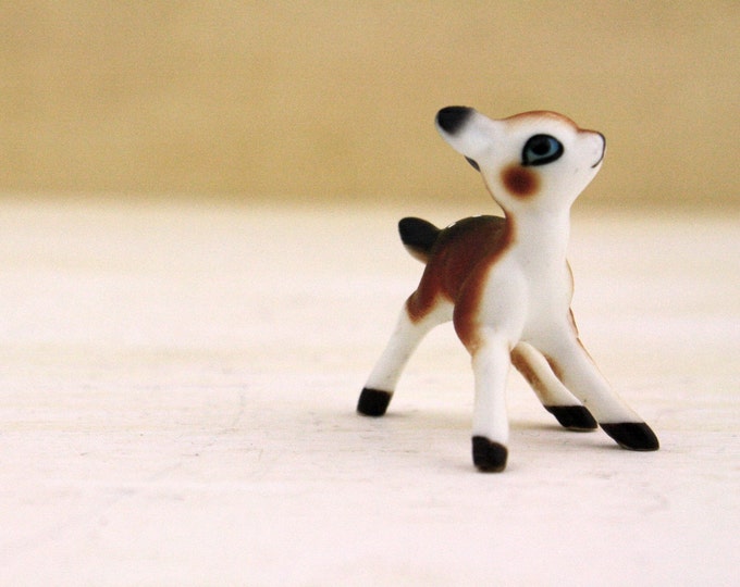 Tiny Vintage Fawn Bone China Made in Japan - Etsy