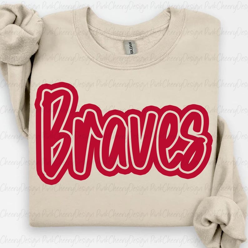 Braves Mascot PNG, School Spirit Braves Script Logo, Team Mascot Design ...