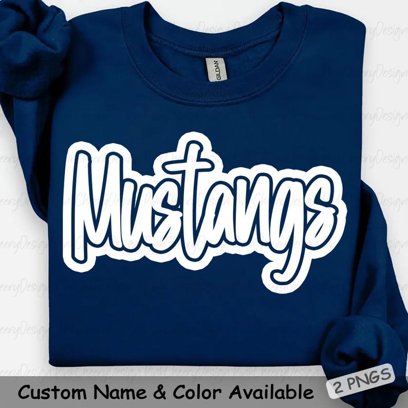 Mustangs Mascot PNG, School Spirit Mustangs Script Logo, Team Mascot ...