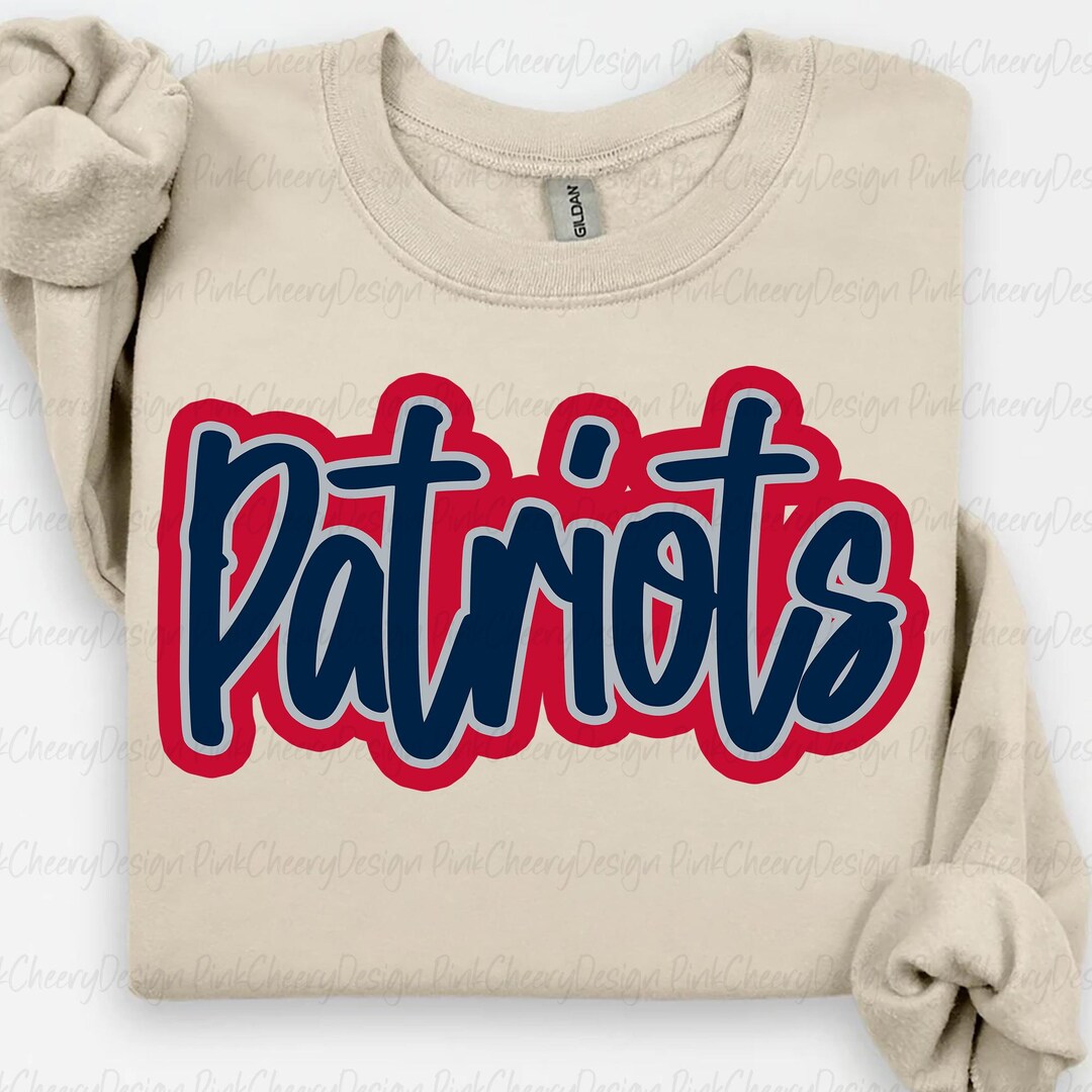 Patriots Mascot PNG, School Spirit Patriots Script Logo, Team Mascot ...