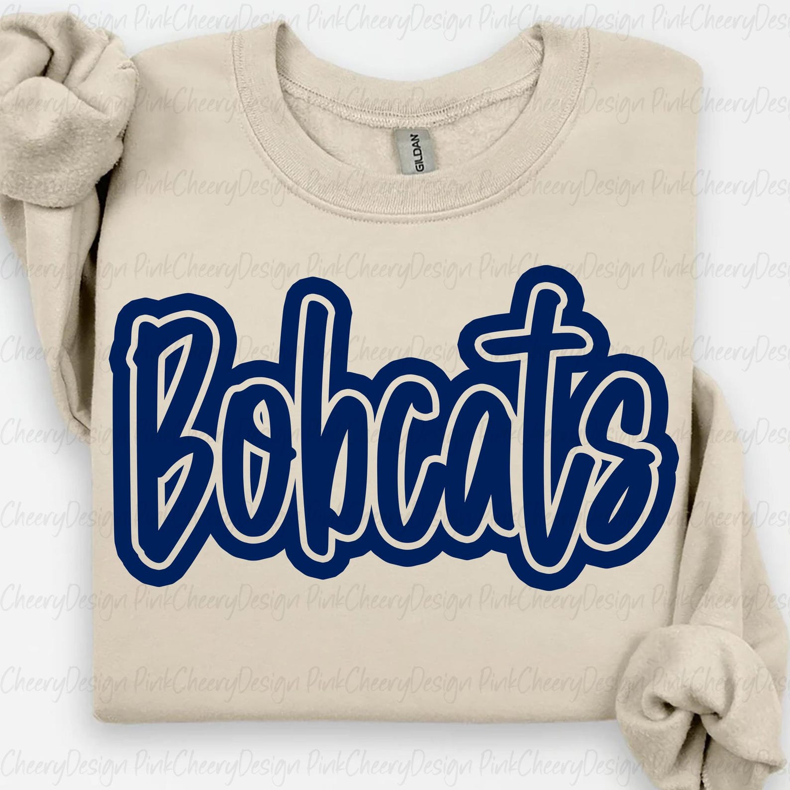 Bobcats Mascot PNG, School Spirit Bobcats Script Logo, Team Mascot ...