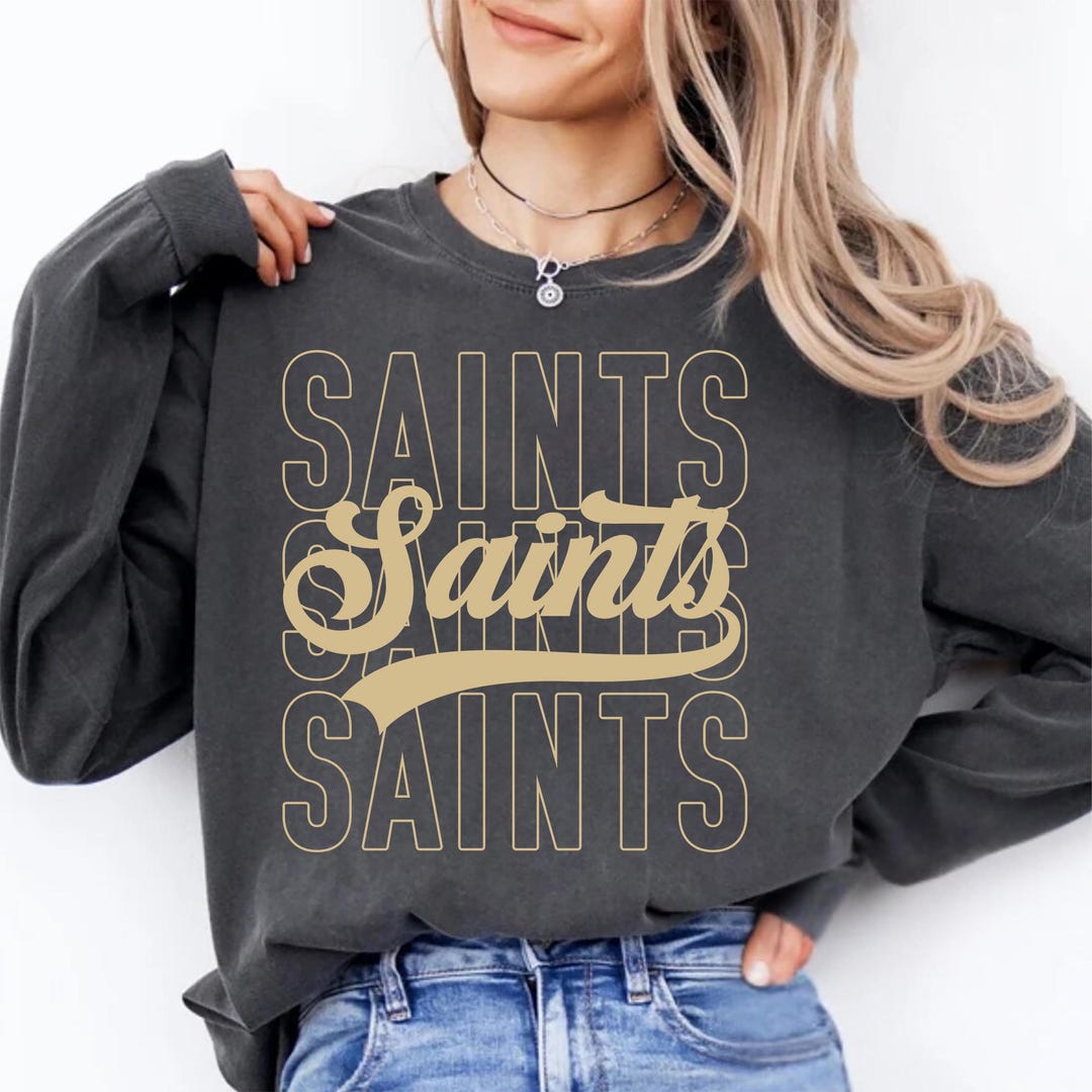 Saints PNG, Saints Mascot Script PNG, School Spirit Saints Shirt Design ...
