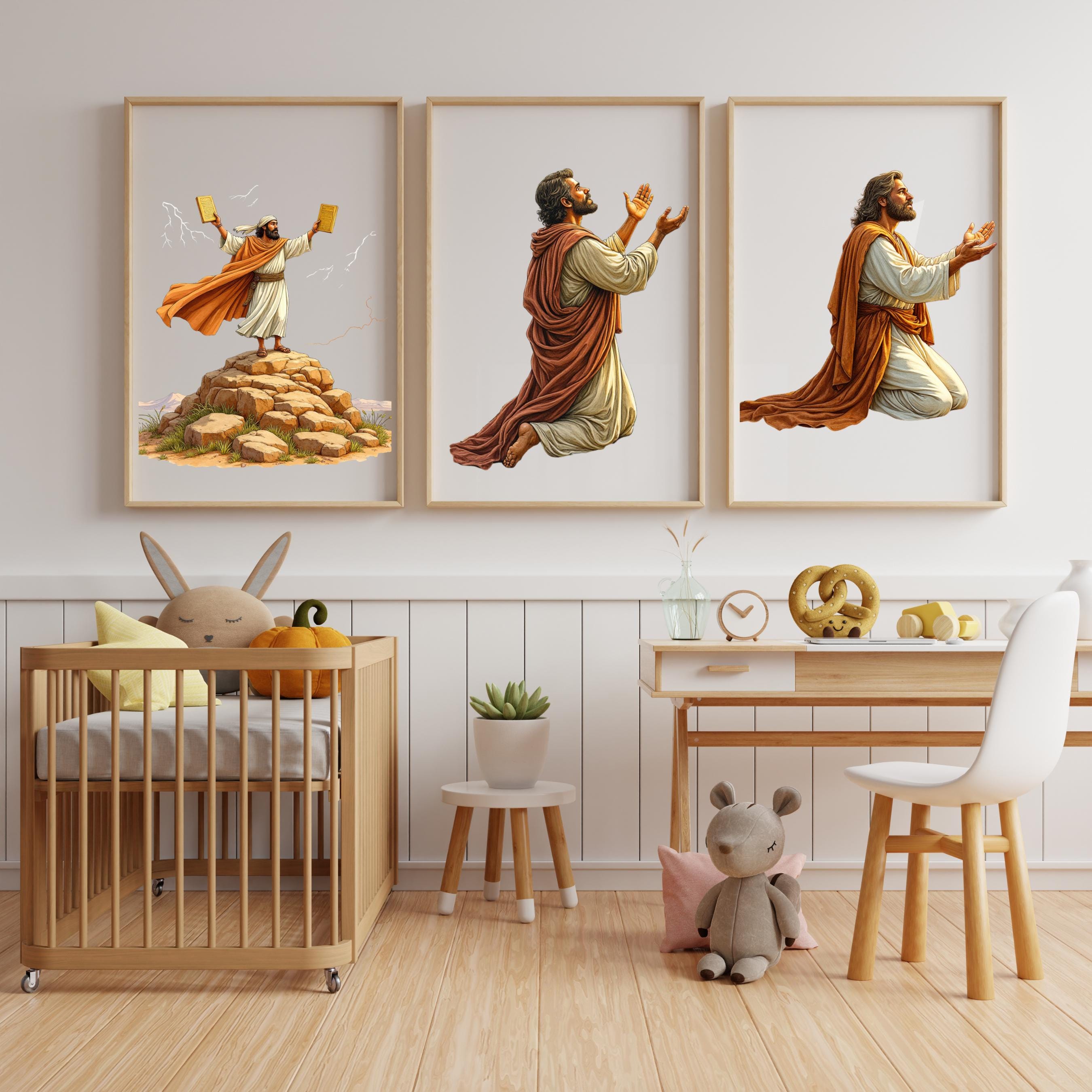 10 Commandments Clipart, Bible Story Graphics, Digital Download for ...