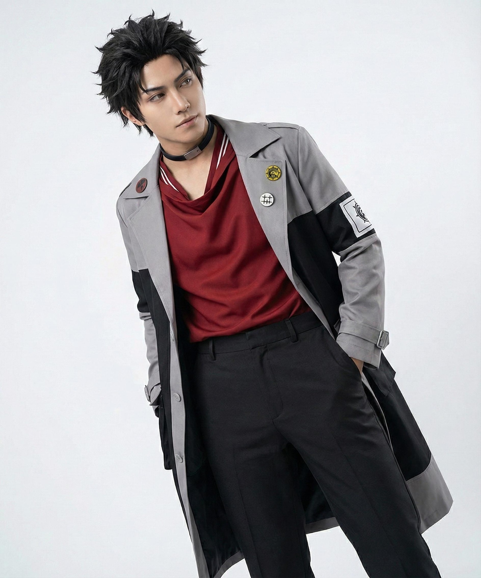 Gachiakuta Enjin Coat, Enjin Cosplay Costume, Anime Long Coat - Etsy