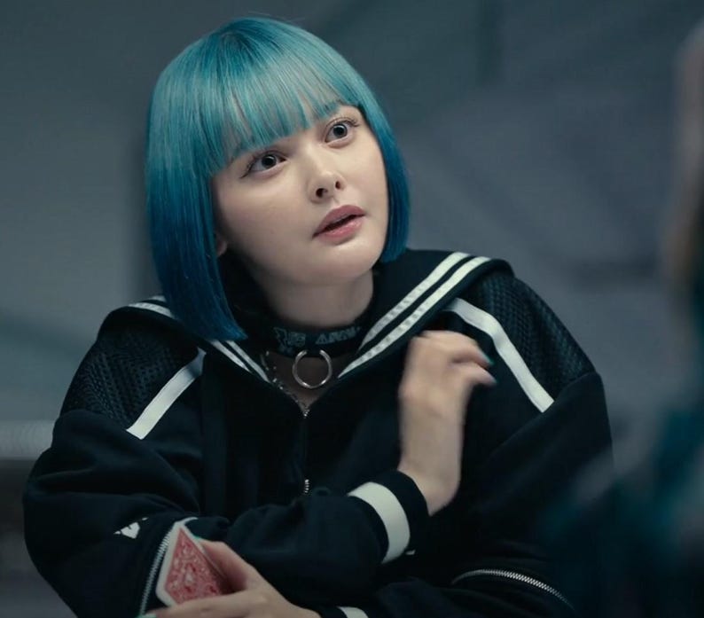 Inspired by Rei Morikage Alice in Borderland Jacket, Tina Tamashiro Cosplay Bomber Hooded Jacket ...