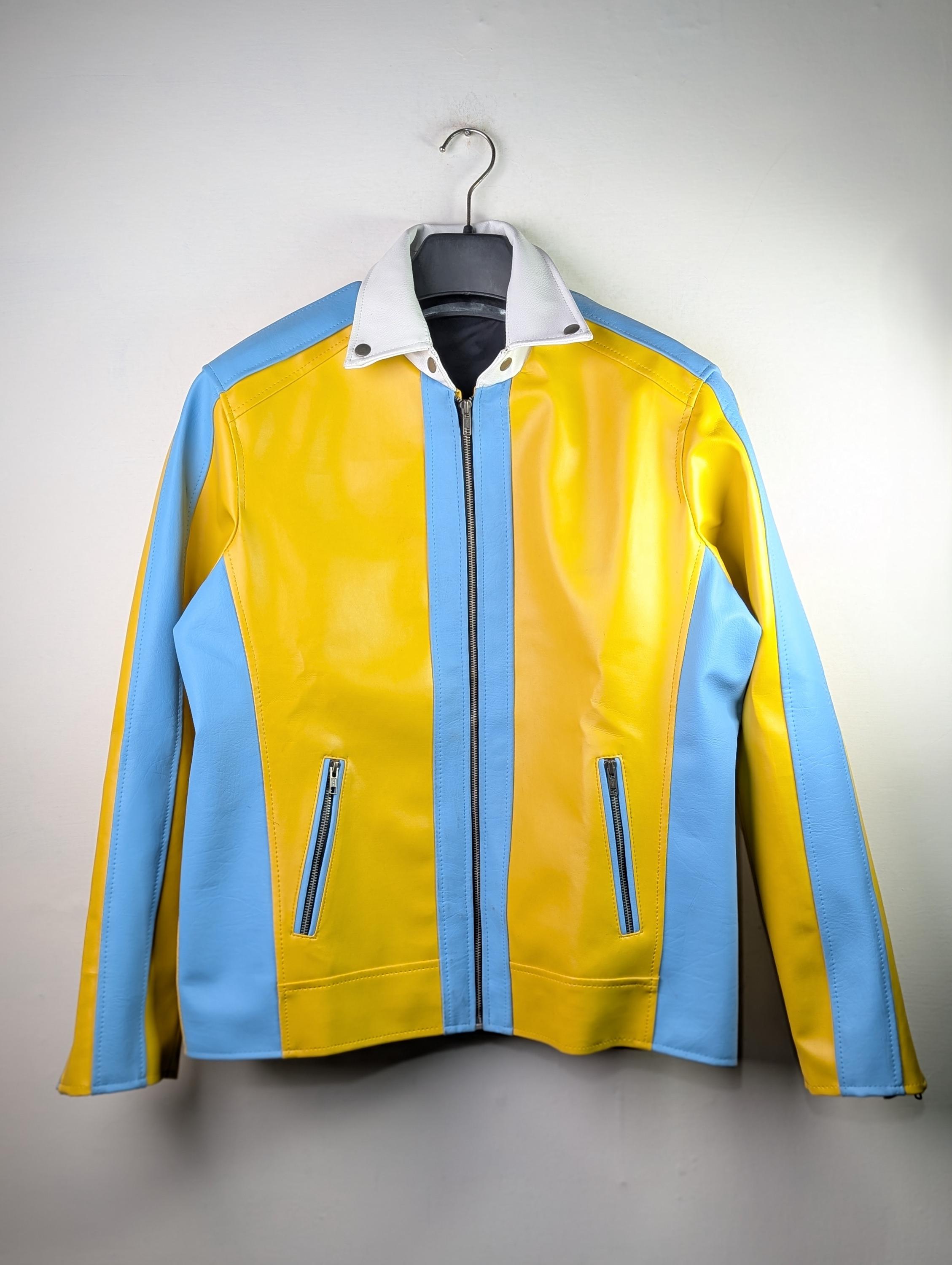 Dispatch Waterboy Inspired Leather Jacket, Herman Superhero Cosplay ...