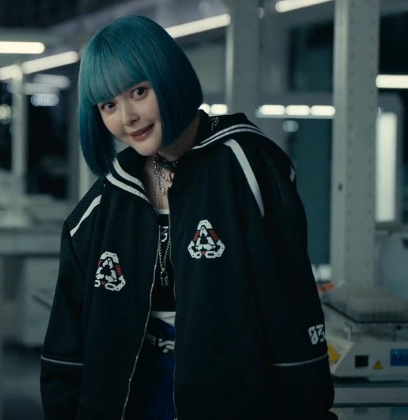 Inspired by Rei Morikage Alice in Borderland Jacket, Tina Tamashiro Cosplay Bomber Hooded Jacket ...