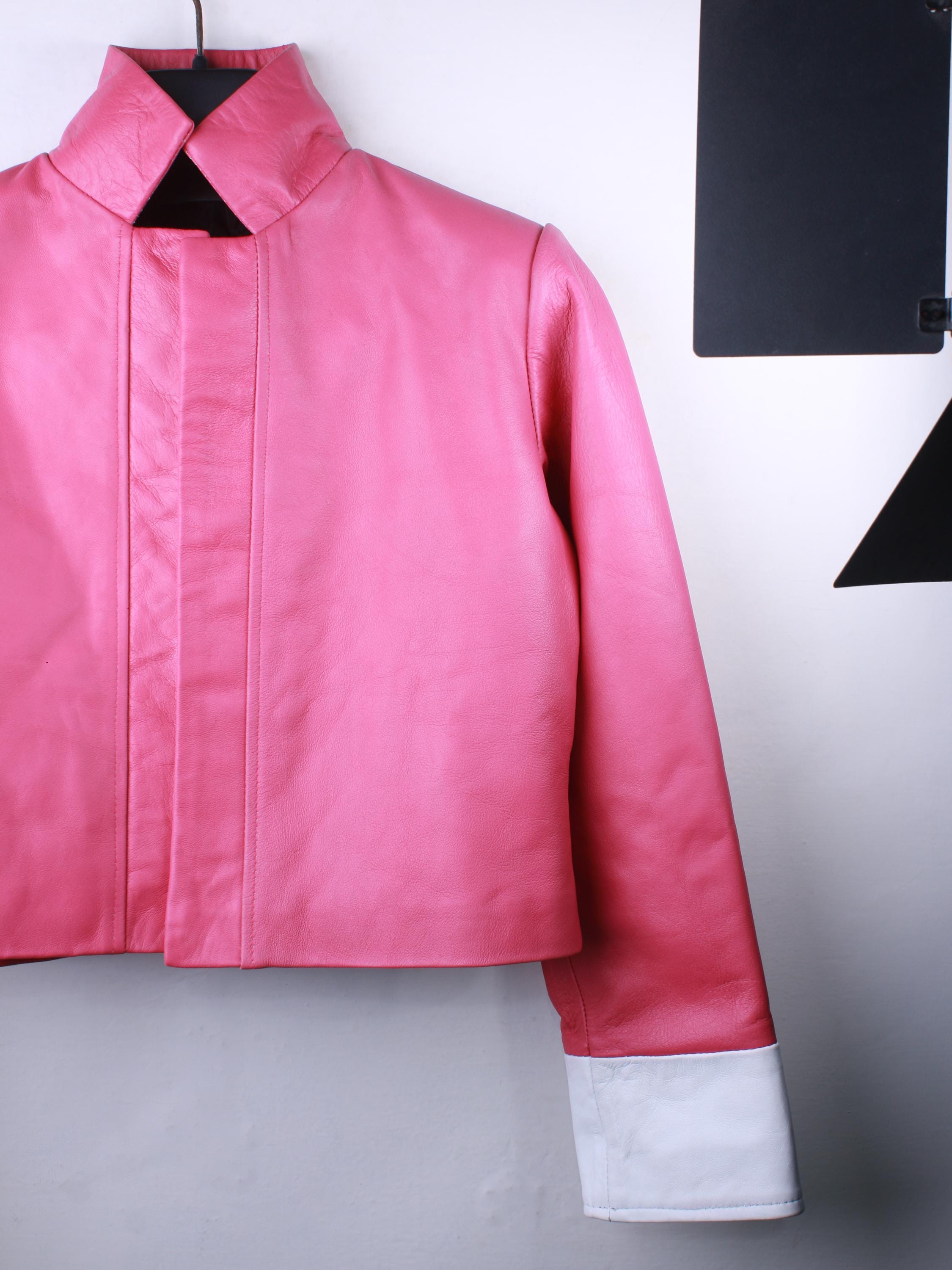 Dispatch Invisigal Inspired Jacket, Pink Cropped Cosplay Jacket, Women ...