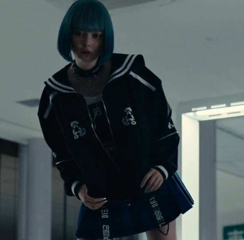 Inspired by Rei Morikage Alice in Borderland Jacket, Tina Tamashiro Cosplay Bomber Hooded Jacket ...