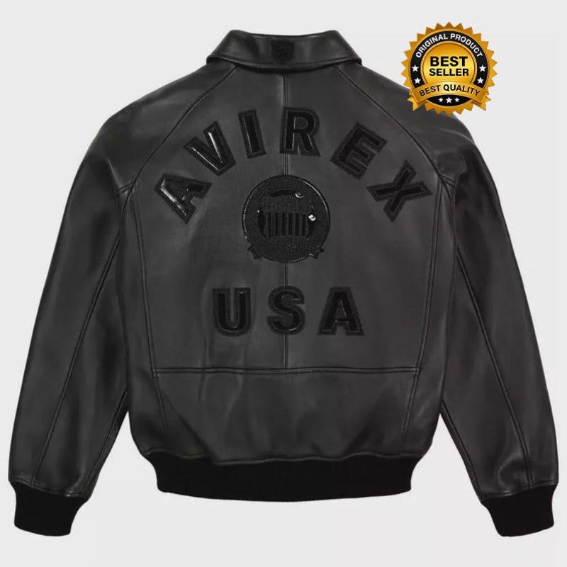 Avirex Men Bomber Coat - Etsy UK