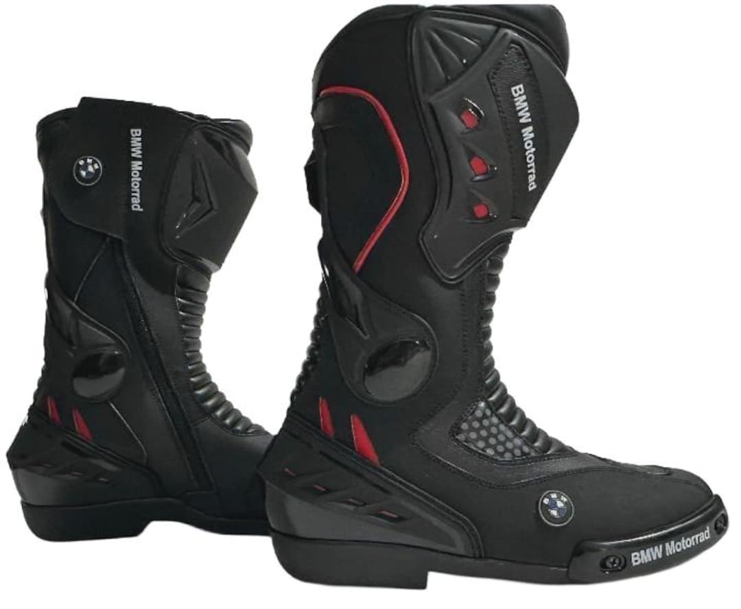 BMW Motorrad Racing Boots – Handmade Genuine Leather Motorbike Riding ...