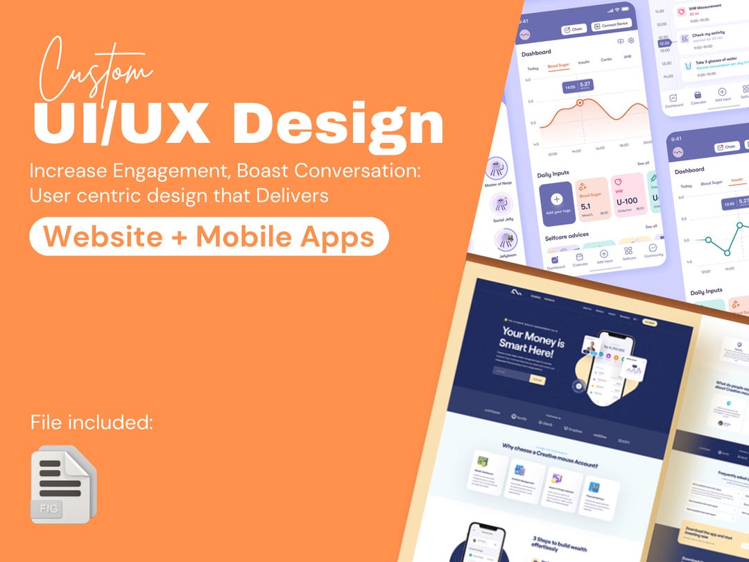 Custom UI/UX Design - Etsy Canada