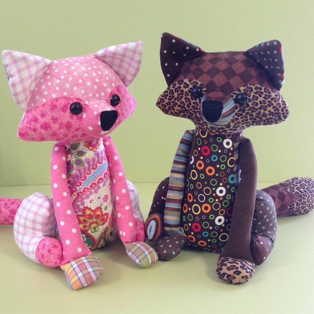 Keepsake Stuffed Fox, Keepsake Animal, Custom Order Memory Fox, Baby ...