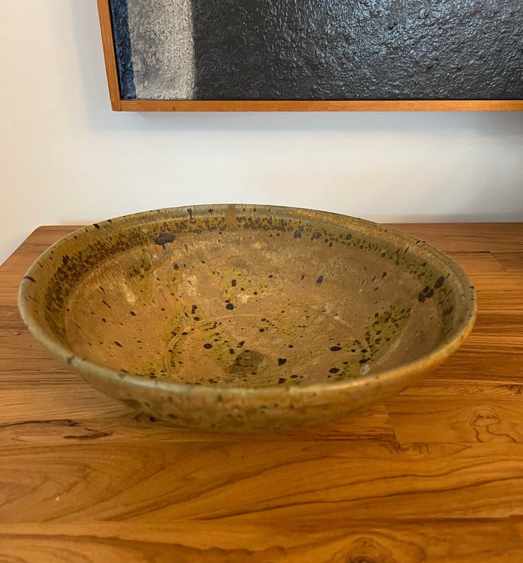 MARY BOWRON Ceramic Artist Hand Thrown Bowl Signed - Etsy