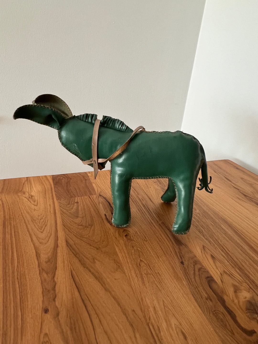 1950s Green Vinyl Stuffed Donkey Mid Century Toy - Etsy