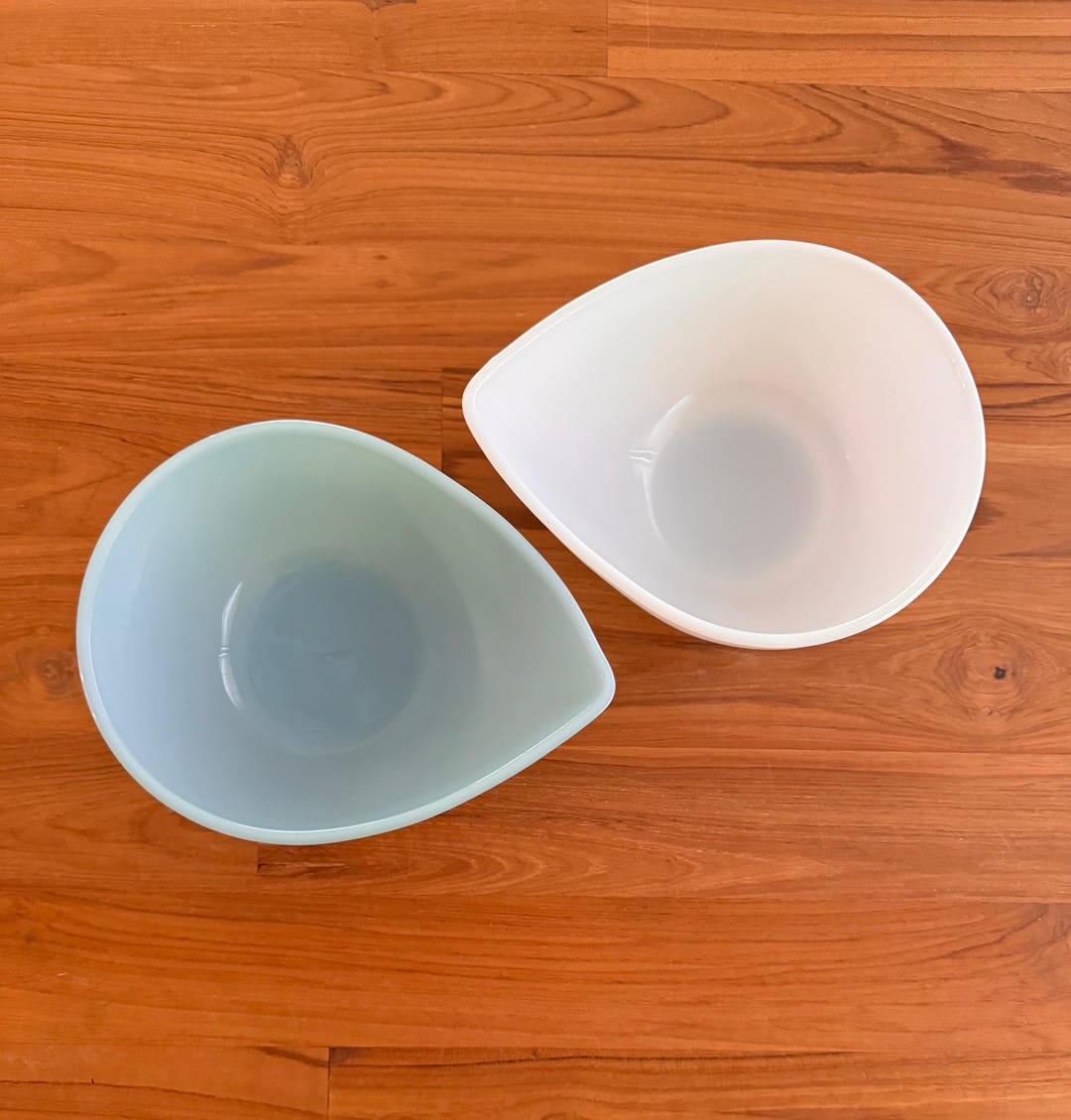 Vintage FIRE KING TEARDROP Delphite Blue Milk Glass Bowl Mid Century - Etsy
