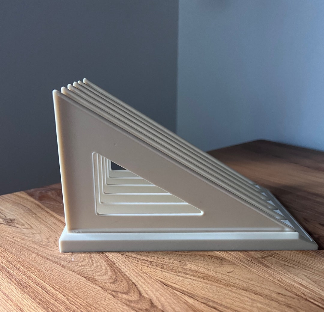 Ivory Triangular RUBBERMAID 1980s Desk Accessory - Etsy