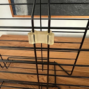 Vintage Black Wire Two Tier Desk File Organizer 1960s MCM - Etsy