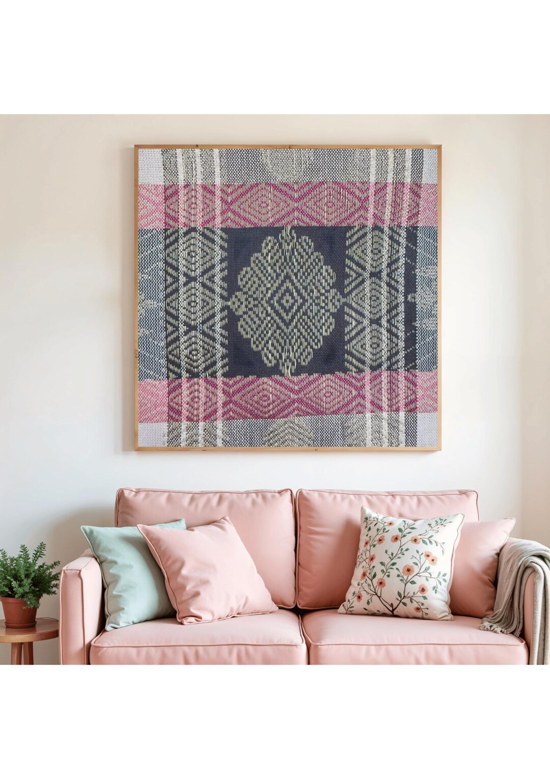 Songket Pattern Art Print, Malay Textile Decor (digital Download) - Etsy