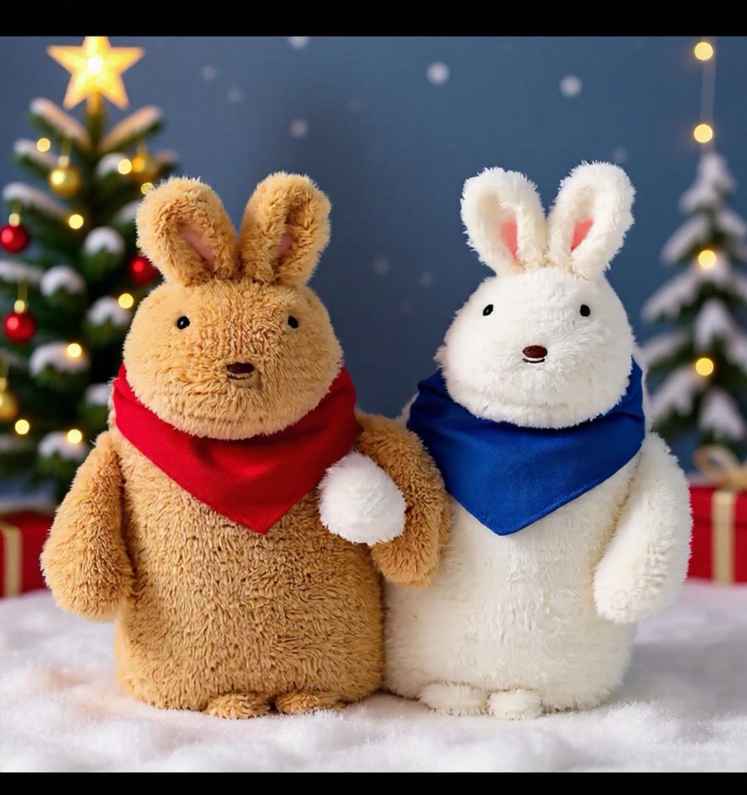 Hot Water Bottle / Heated Plush Toy / Winter Gift - Etsy
