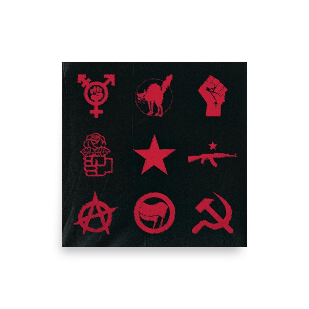 Left Unity Poster: Communism, Socialism, Anarchism - Etsy