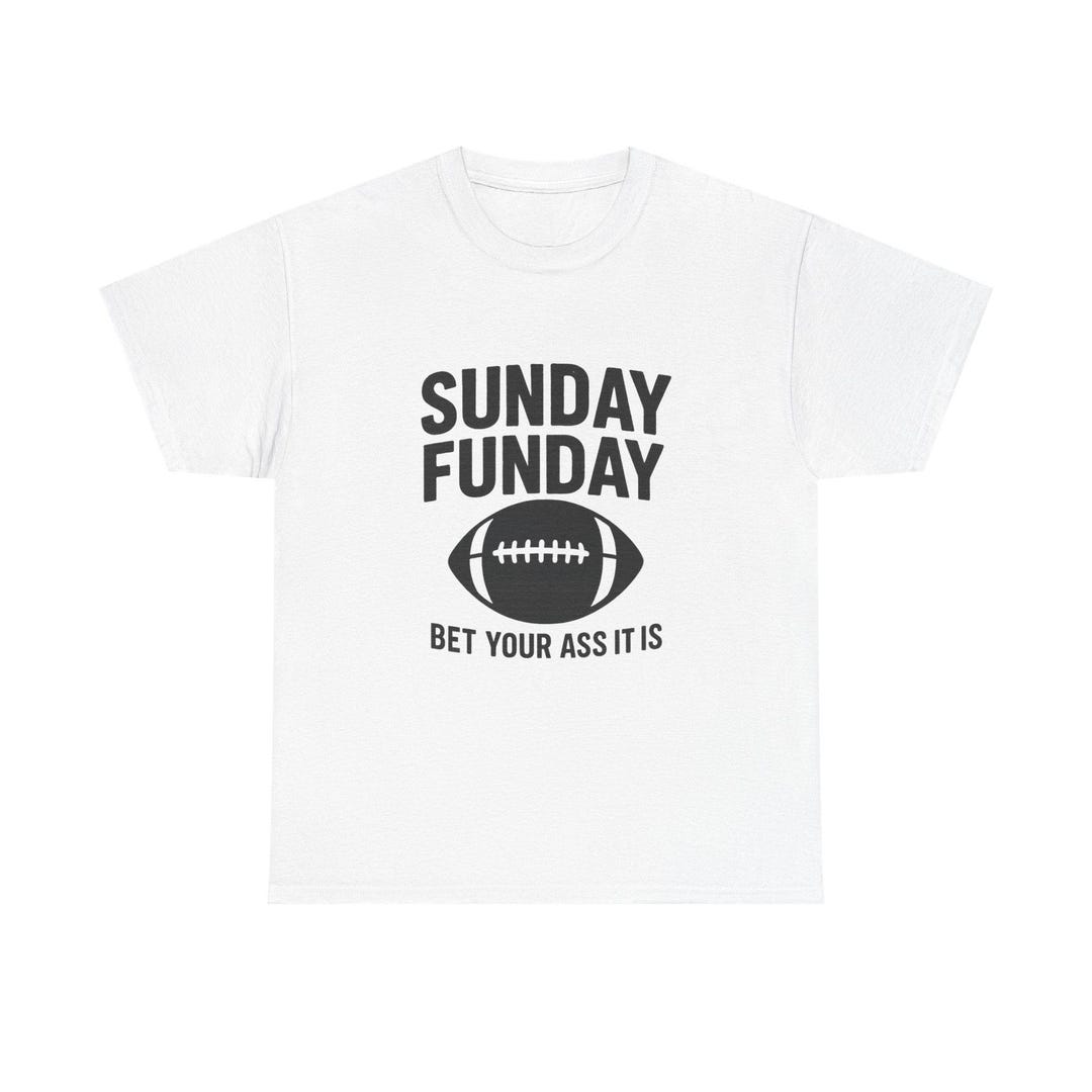 Sunday Funday Football Unisex Tee, Game Day Apparel - Etsy
