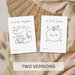 ABC Baby Shower Coloring Book, Babys First Book, Alphabet Book, Baby ...