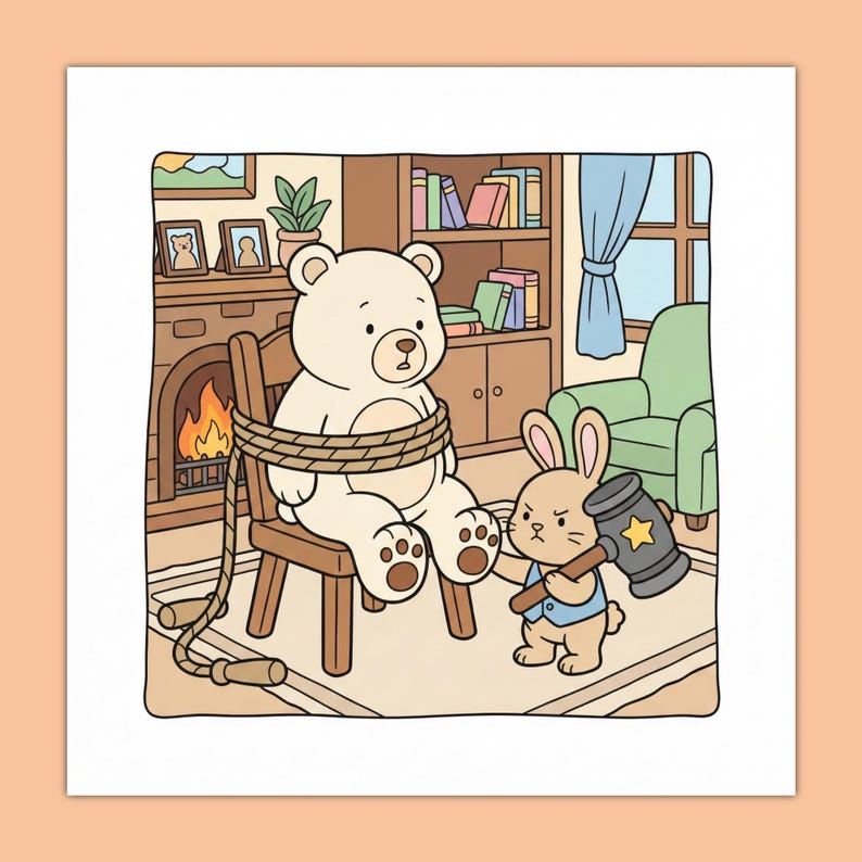 Silly Crimes Coloring Book | Cozy Coloring Pages for Adults & Kids | 30 ...