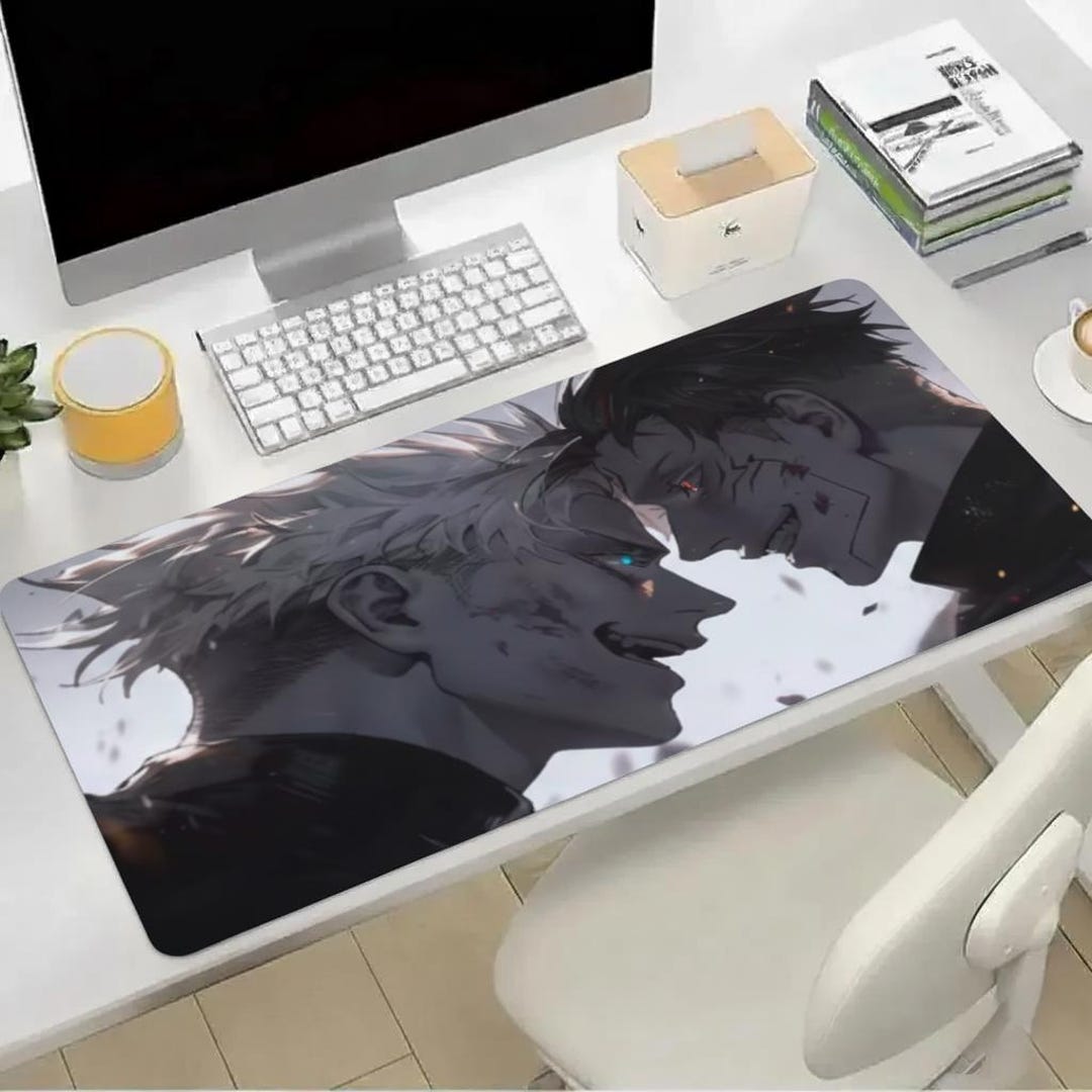 Jujutsu Kaisen Desk Mat – Gojo Vs Sukuna Anime Mousepad (900x400mm) - Etsy