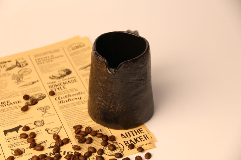 Handmade Ceramic Pour Over Coffee Set – Coffee Dripper + Jug, Wabi-sabi ...