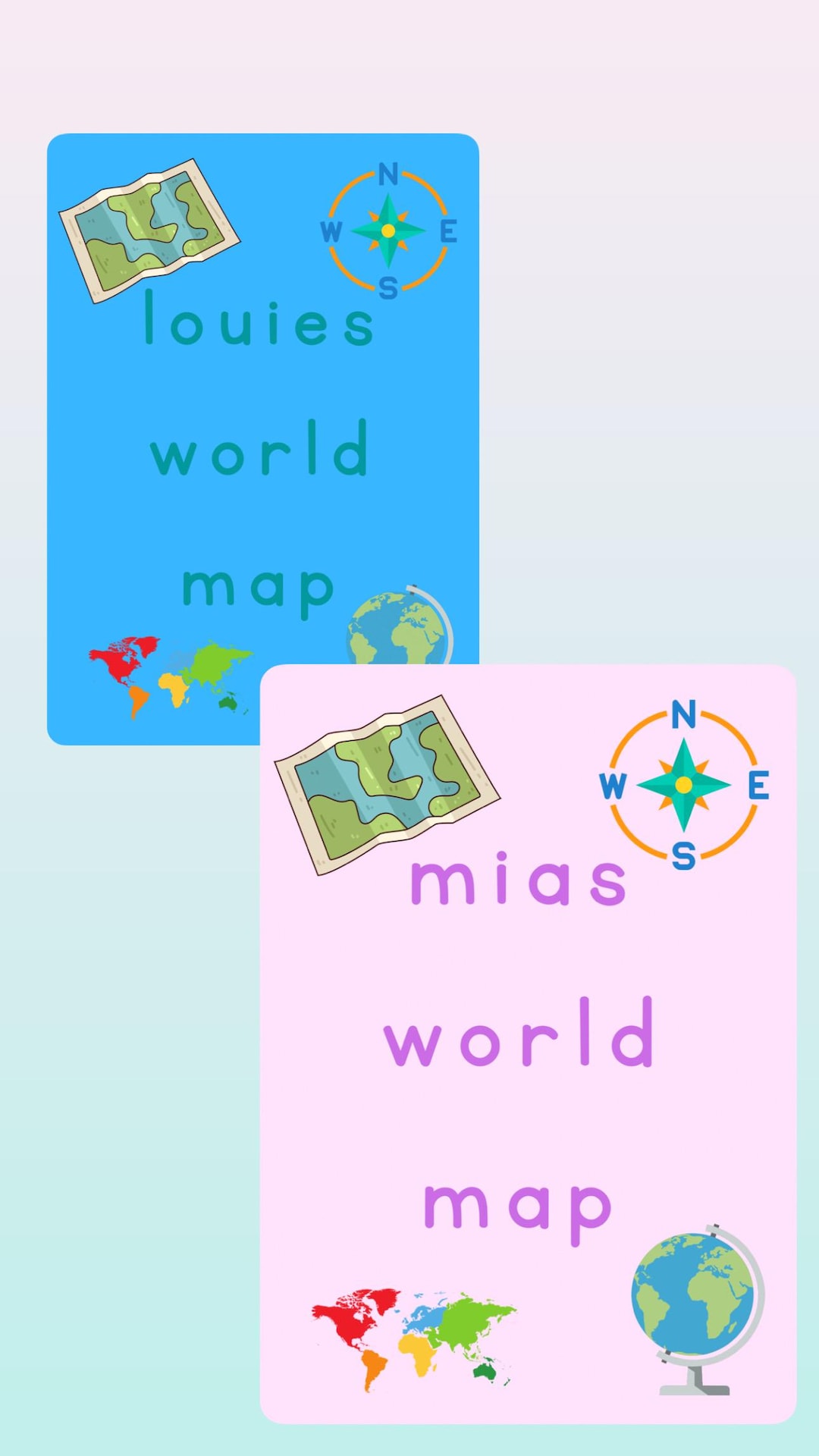 Continents and World Map Learning Booklet- Write & Wipe Geography ...