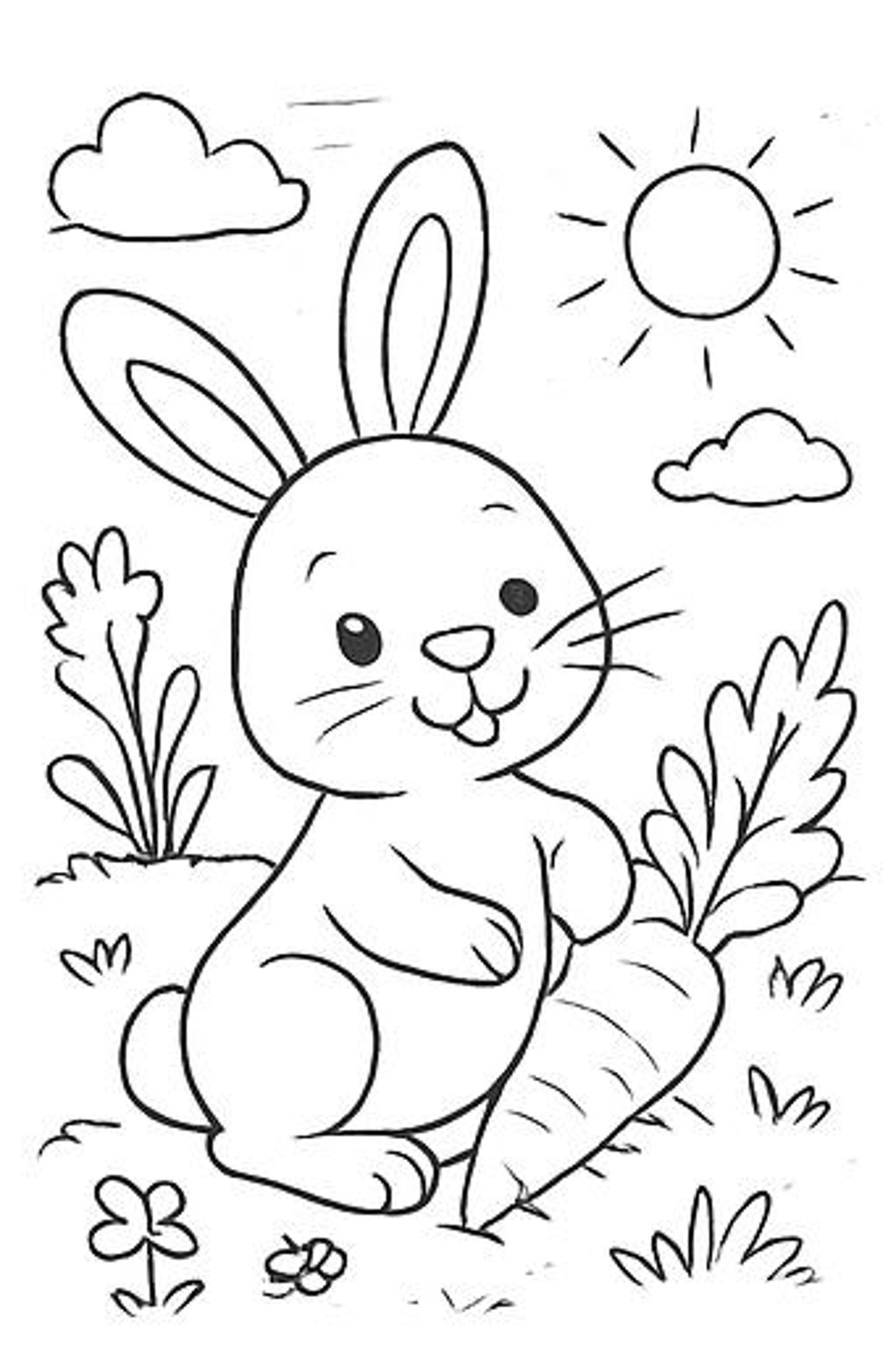 10 Animal Coloring Pages – Printable Coloring Sheets for Kids – Digital ...