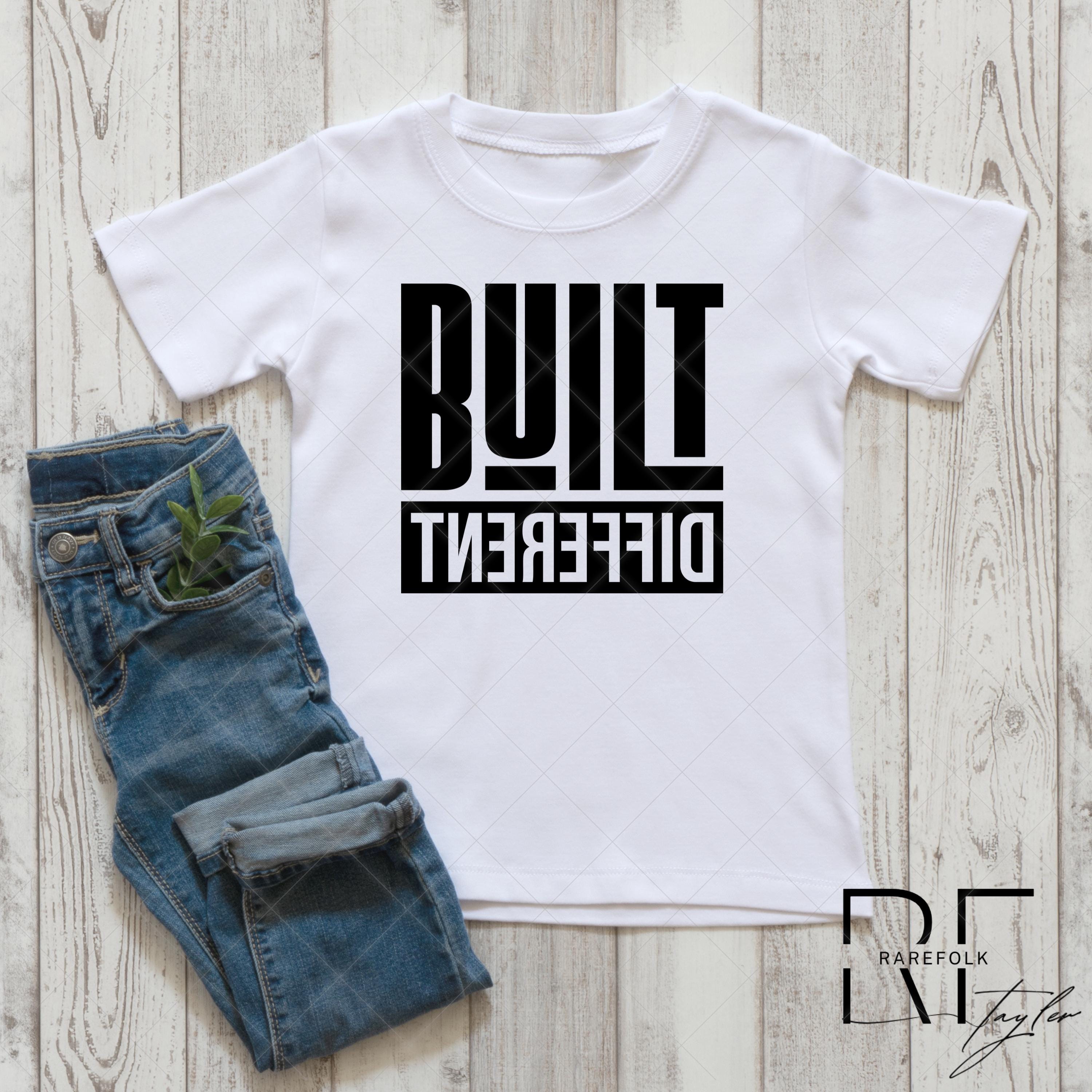 Built Different SVG, PNG, Cut File - Etsy