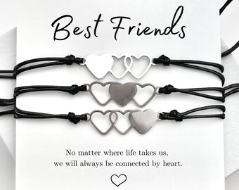 3 Best Friends Bracelet - Etsy