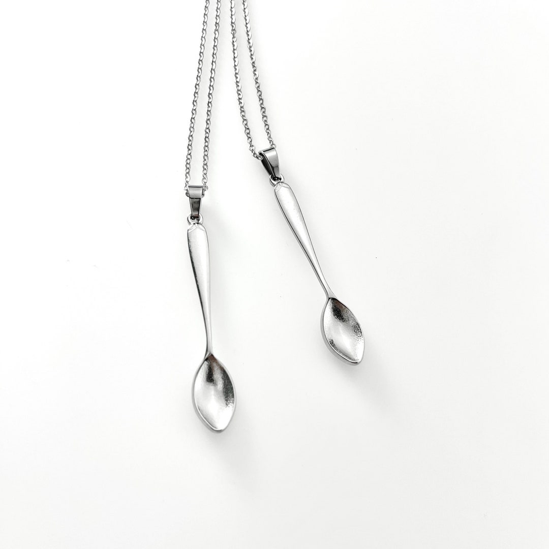 Spoon Necklace LARGE, Spoon Theory Necklace, Spoonie Necklace, Save ...