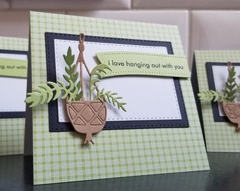 Hanging Out Card - Etsy