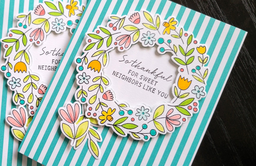 Card for Neighbor, Thank You Neighbor Gift - Etsy