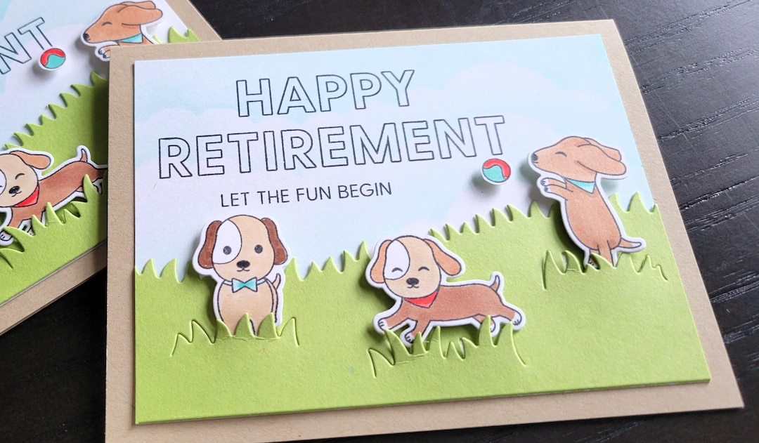 Dog Lover Retirement Card, Happy Retirement Gift for Veterinarian - Etsy