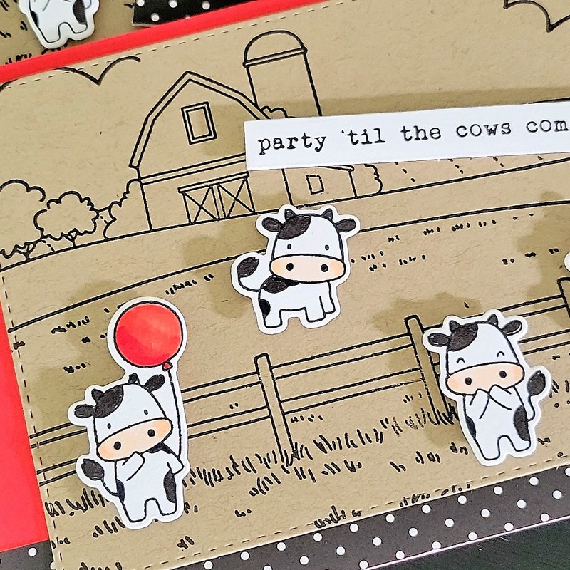 Printable Cow Birthday Card - Etsy