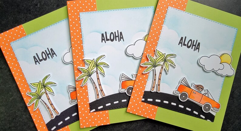 Aloha Card Summer Birthday Card Hawaii Lover Gift Any - Etsy