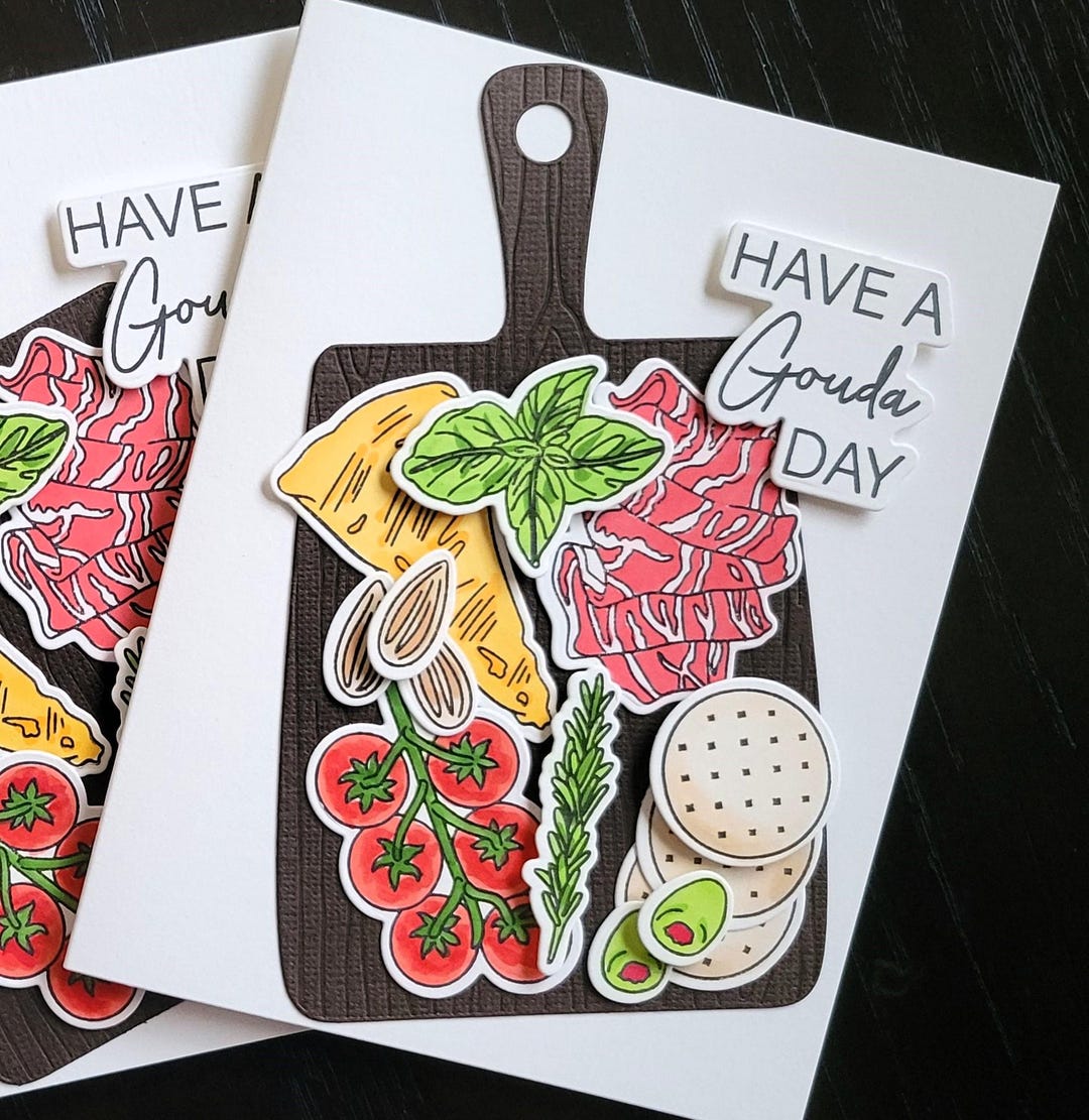 Charcuterie Board Birthday Card, Thank You Card for Hostess, Foodie ...