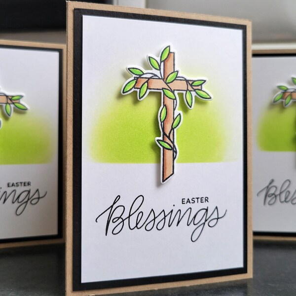 Easter Cross Card - Etsy