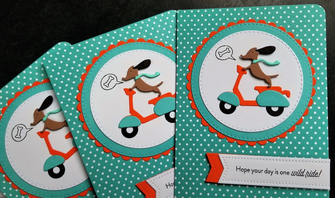 Weiner Dog Birthday Card, Doxie Greeting Card, Dachshund ...