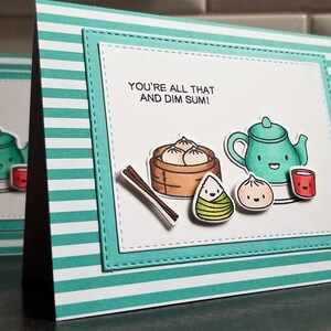 Funny Anniversary Card, Dim Sum Love, Chinese Food Birthday Card ...