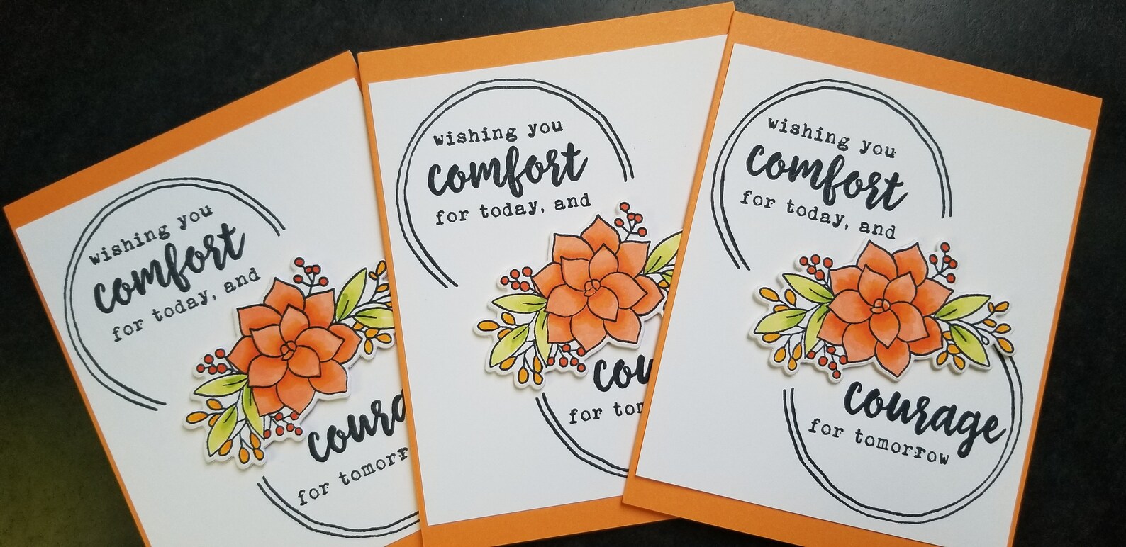 Floral Sympathy Card, Cancer Support Greeting Card, Mourning and ...