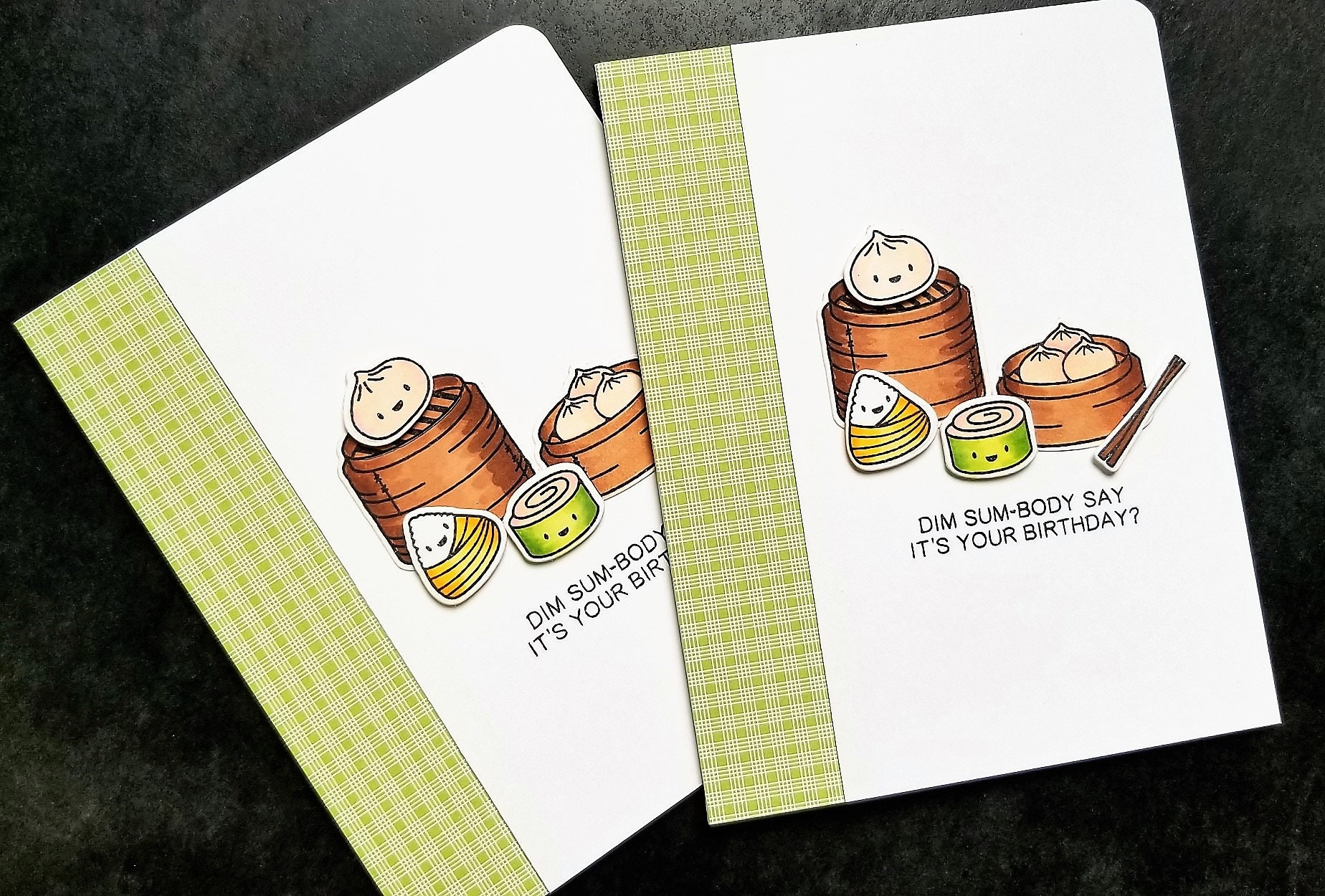Funny Birthday Card Dim Sum Love Card Chinese Food Birthday | Etsy